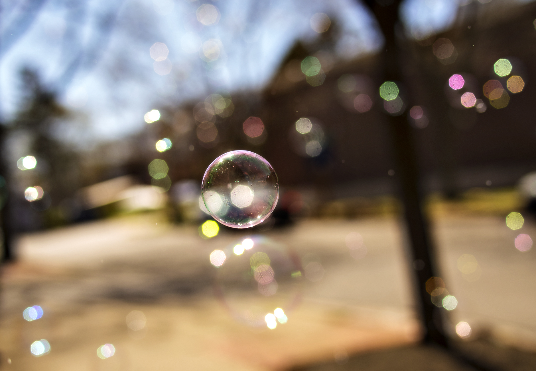 Chasing bubbles | A day A Photo