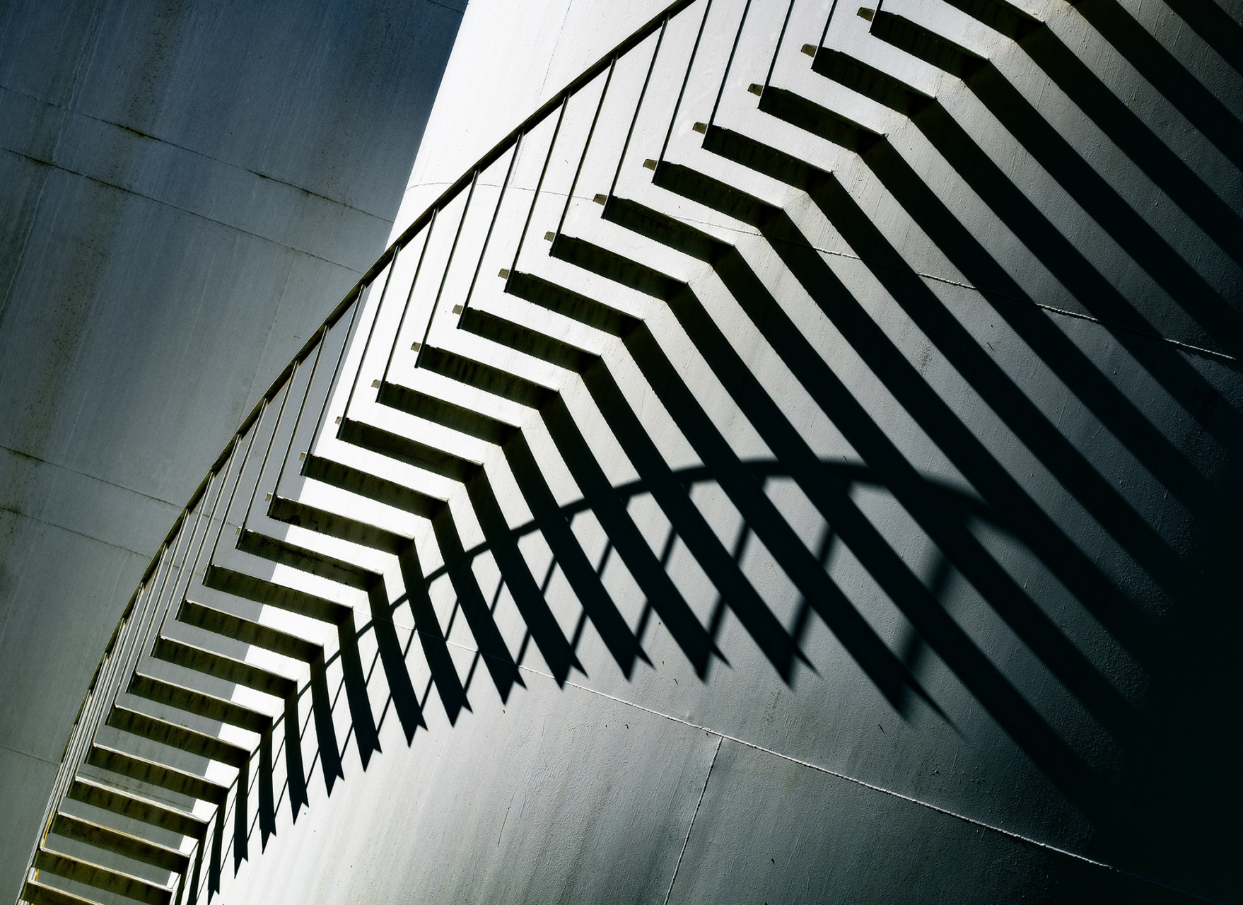 Early morning shadows | A day A Photo