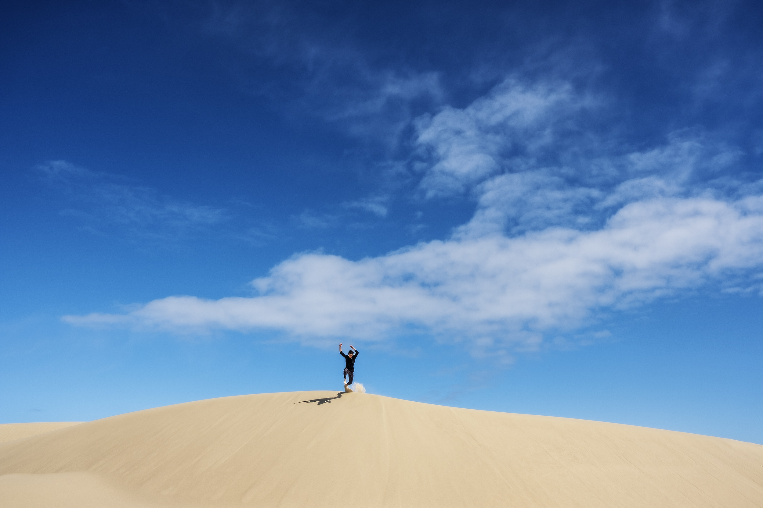 One small leap for humans, one giant leap for Bruno | A day A Photo