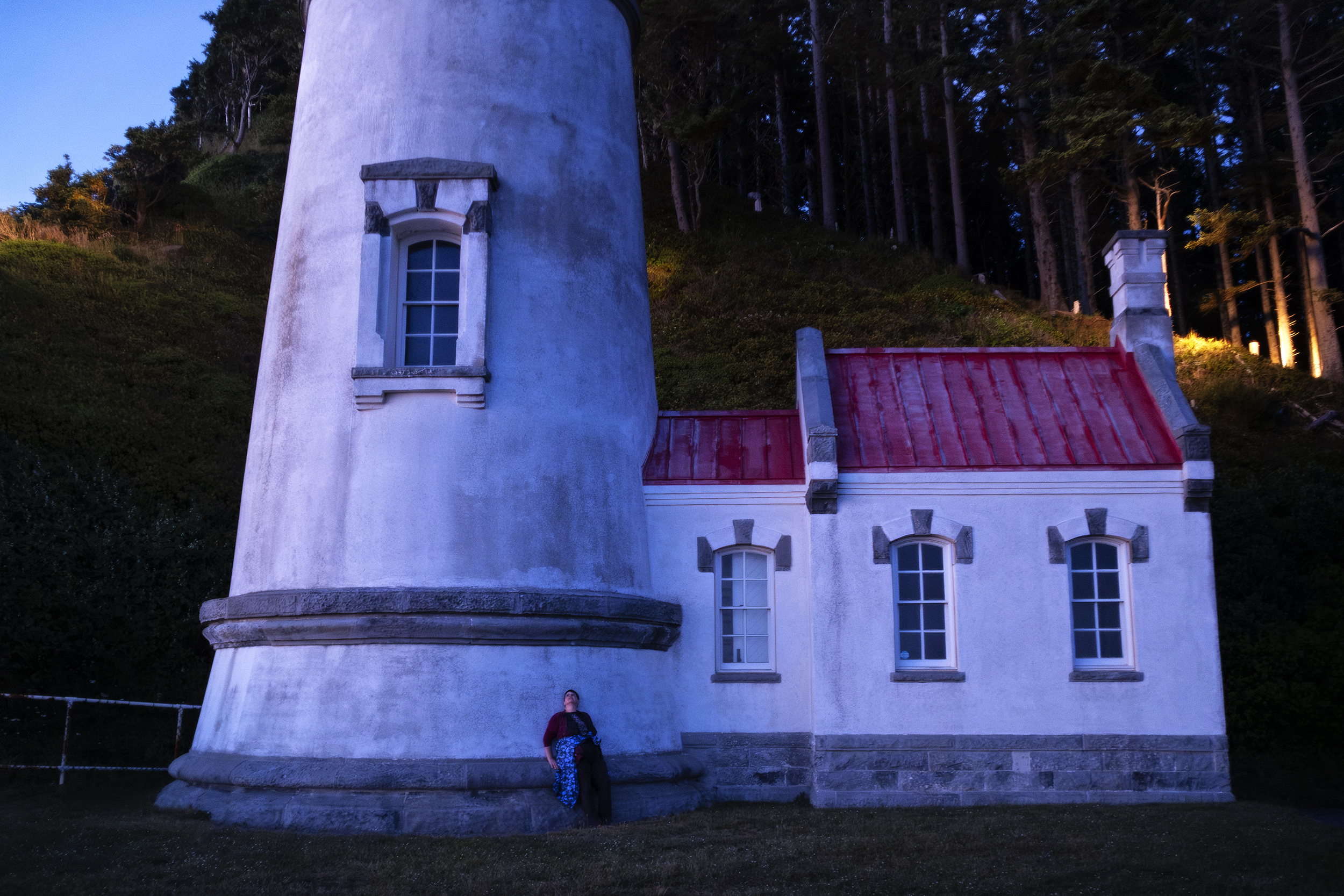 A lighthouse in the dark | A day A Photo